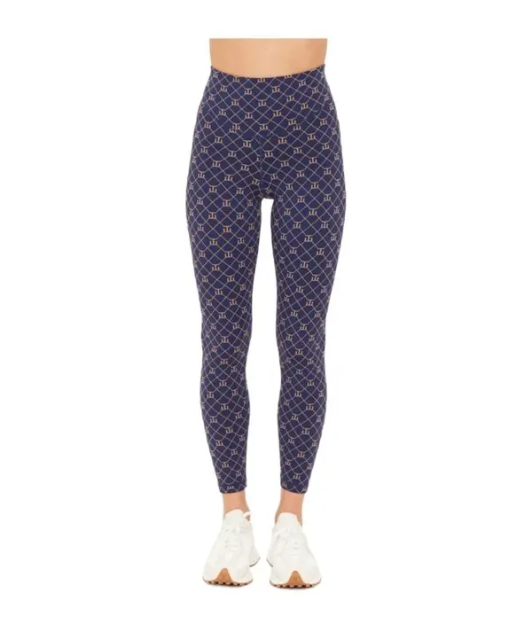 The Upside Ezra Monogram Performance Trousers - Letter Pattern