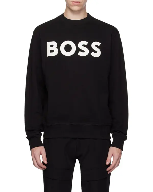 Hugo Boss Logo Printed Crewneck Sweatshirt