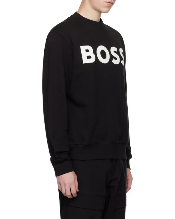 Hugo Boss Logo Printed Crewneck Sweatshirt