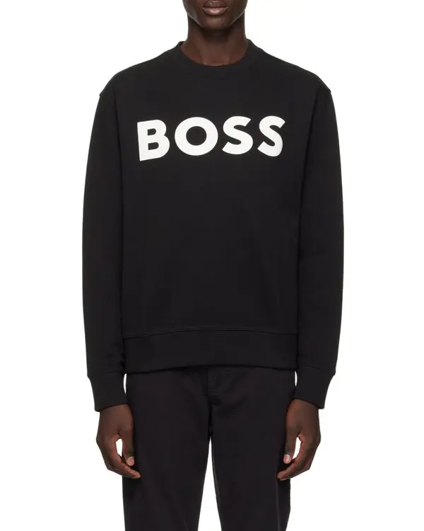 Hugo Boss Logo Printed Crewneck Sweatshirt
