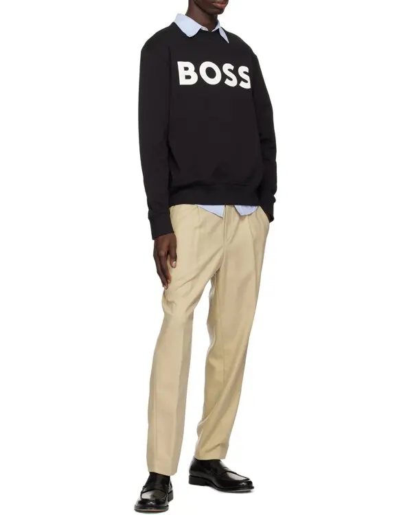 Hugo Boss Logo Printed Crewneck Sweatshirt