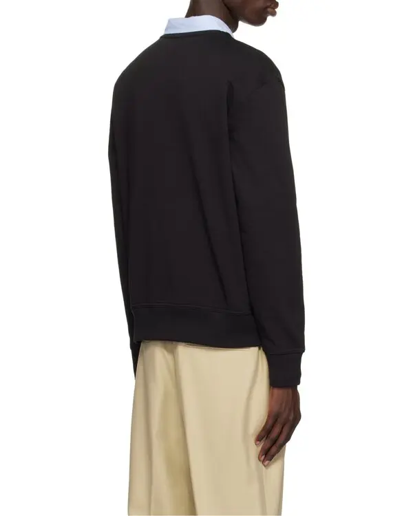 Hugo Boss Logo Printed Crewneck Sweatshirt