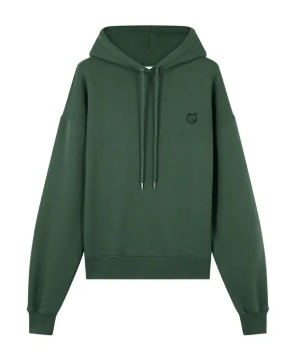 Maison Kitsuné Fox Embroidered Drawstring Hoodie