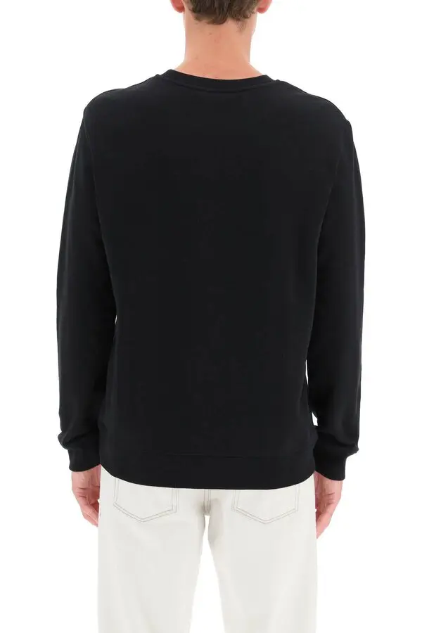 A.p.c. Logo Printed Crewneck Sweatshirt