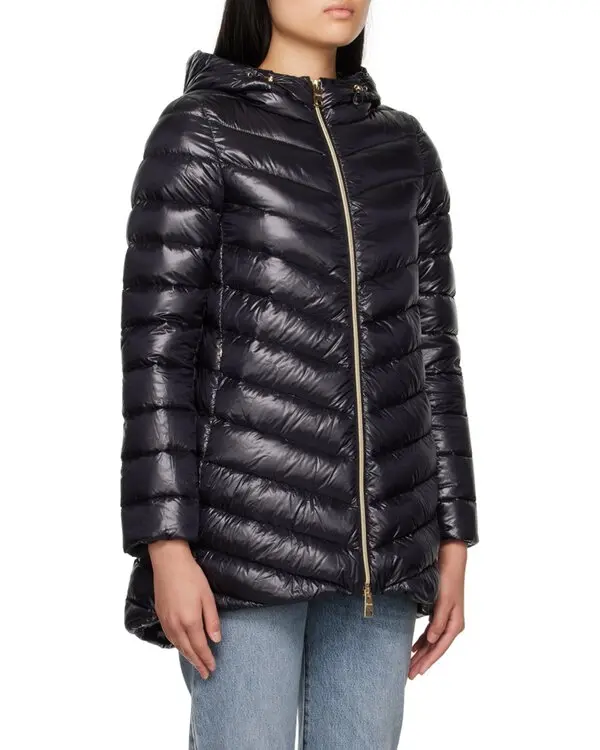 Herno Quilted Hooded Drawstring Puffer Jacket