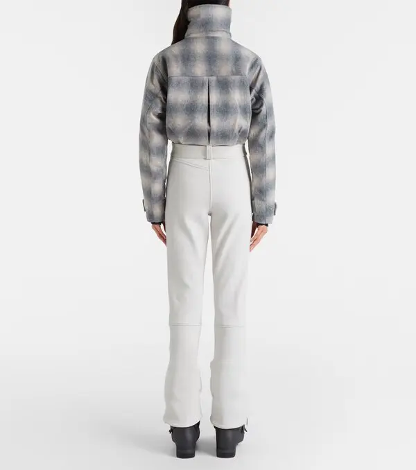 Cordova Plaid Onesie Ski Suit