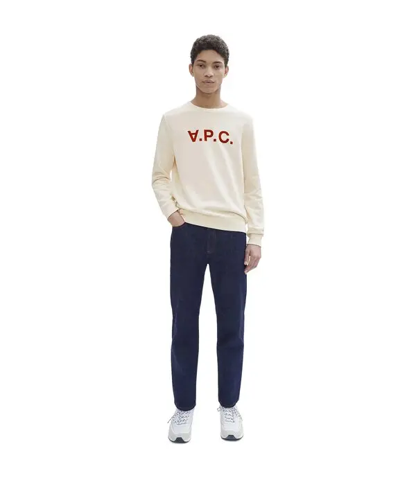 A.p.c. Logo Print Crewneck Sweatshirt