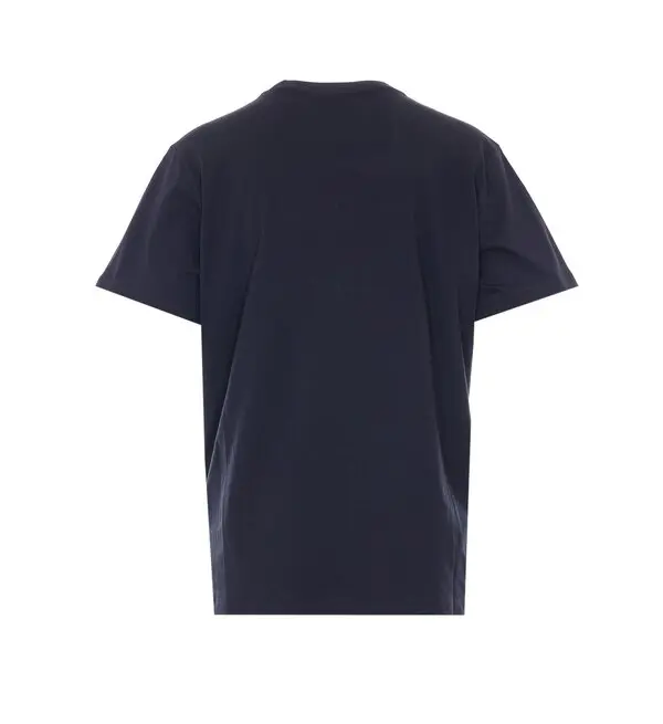 GANNI Graphic Logo Printed Crewneck T-shirt