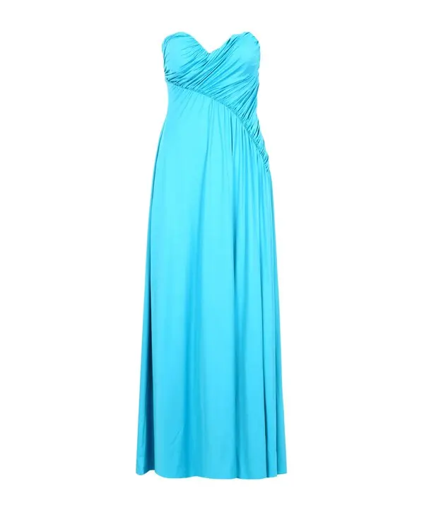 ANIYE BY Ruffled Strapless Gown
