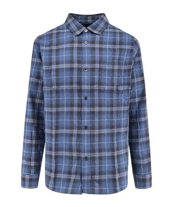 StÜssy Plaid-check Long Sleeved Buttoned Shirt