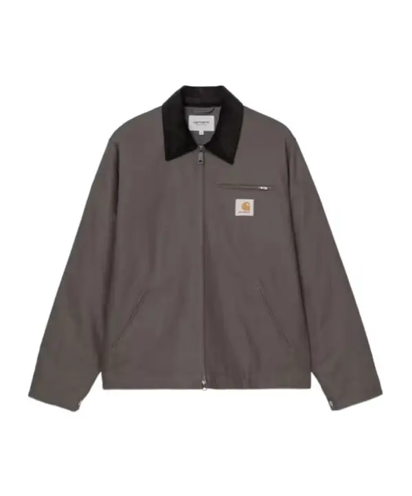 Carhartt Work In Progress Corduroy-collar Detroit Jacket - Black