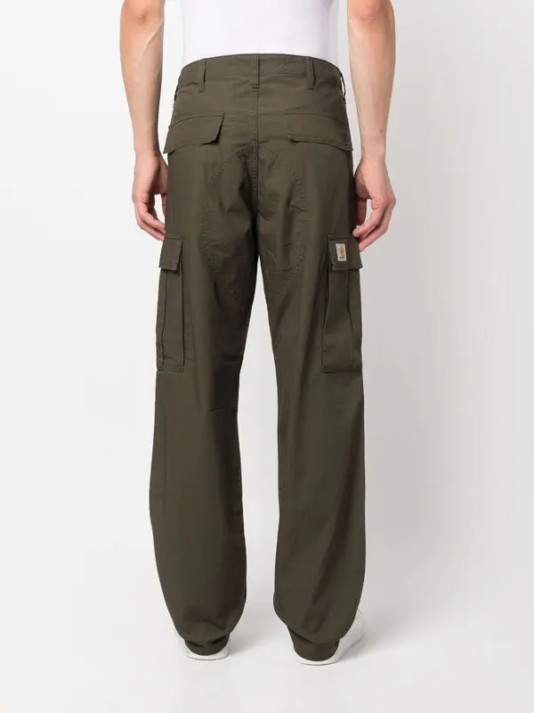 Carhartt Work In Progress Logo Patch Straight Leg Pants