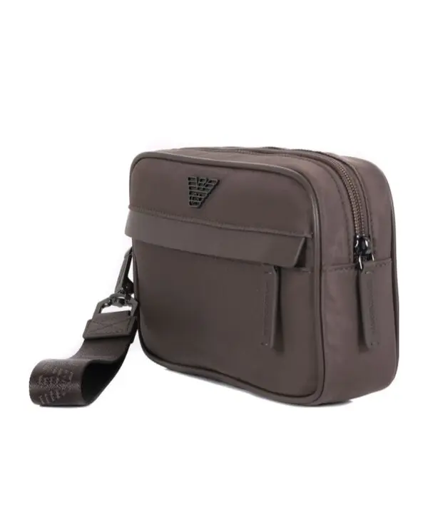 Emporio Armani Zip-around Logo Clutch Bag