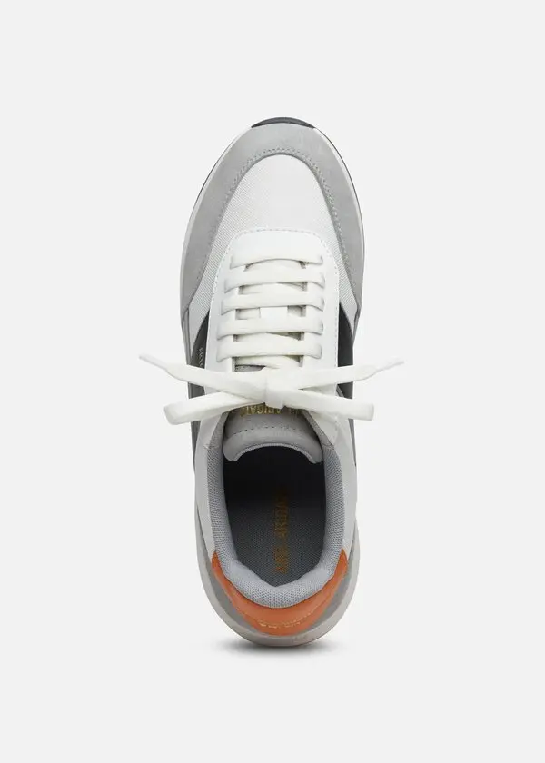 Axel Arigato Round Toe Sneakers - Gray/orange