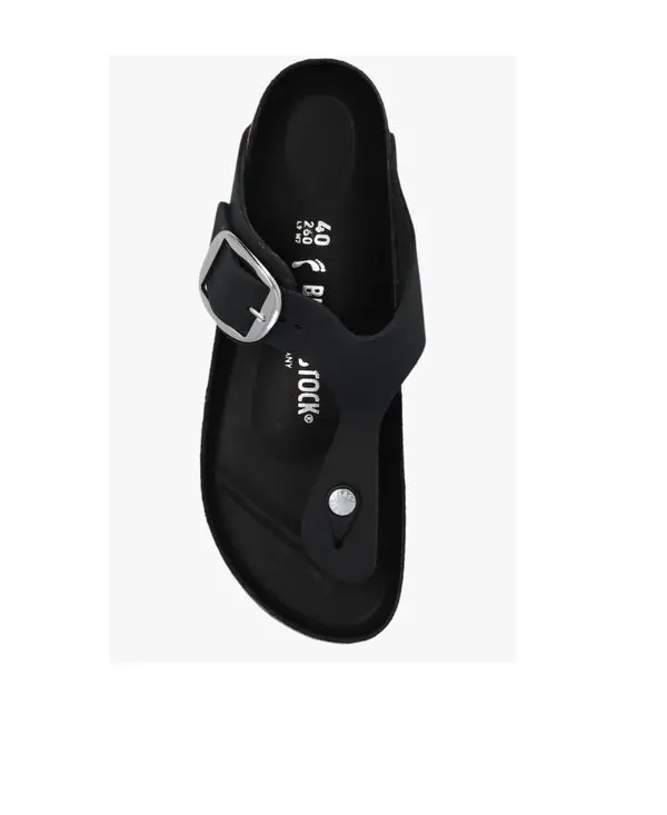 BIRKENSTOCK Logo Slippers