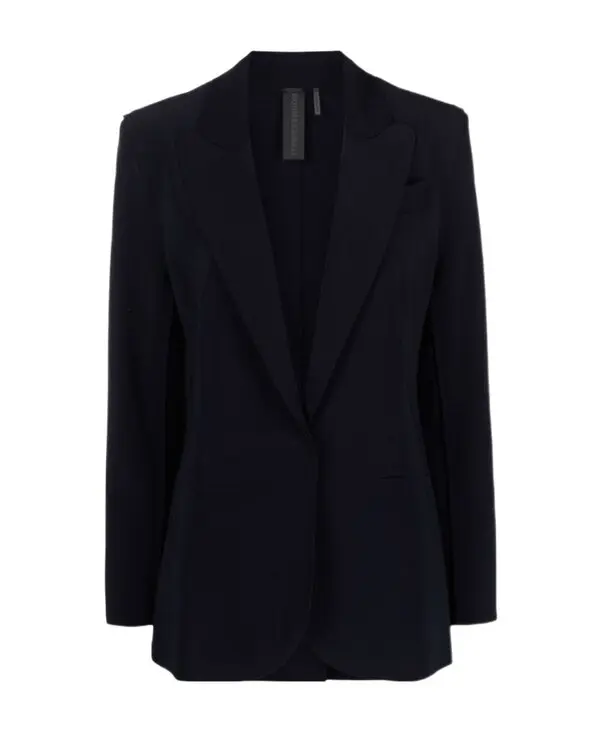 Norma Kamali Peak-lapel Blazer