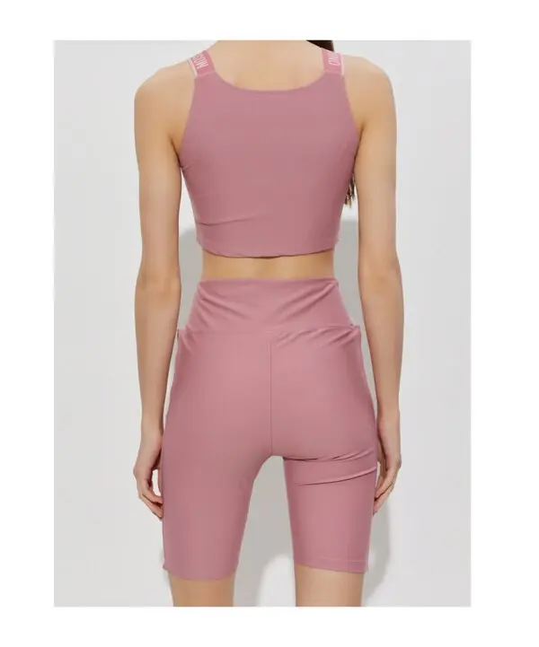 Moschino Rubberised Cropped Top