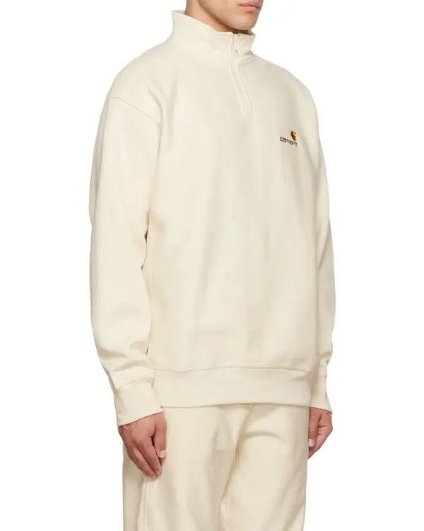 Carhartt Work In Progress Half-zip Sweatshirt With Logo Embroidery
