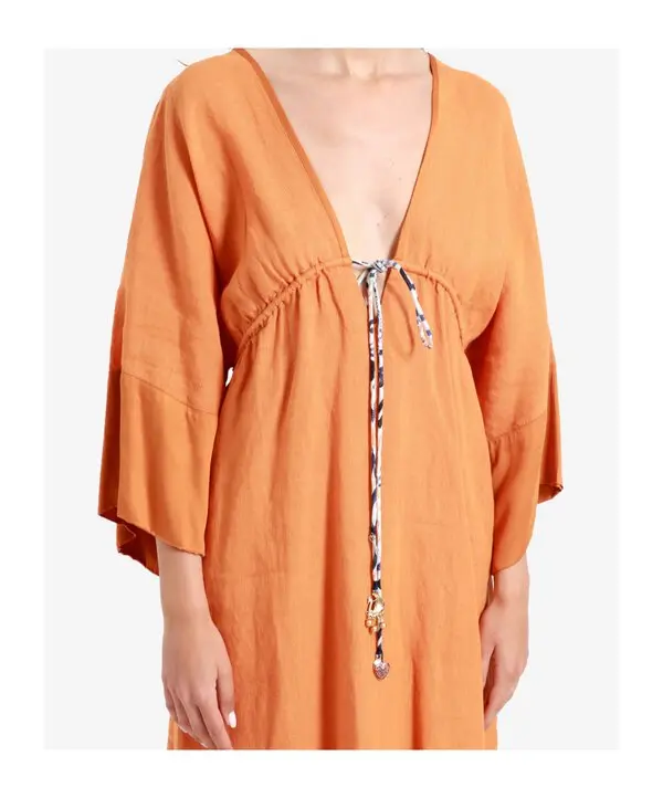 OTTOD'AME Deep V Neckline Dress