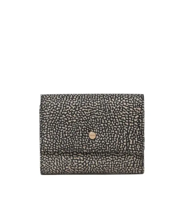 Borbonese Medium Tri-fold Wallet