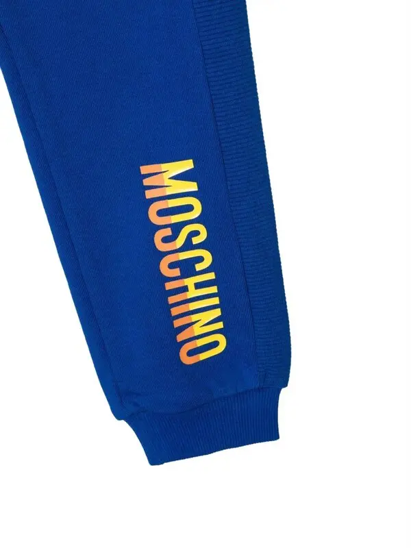 Moschino Logo-print Cotton Track Pants