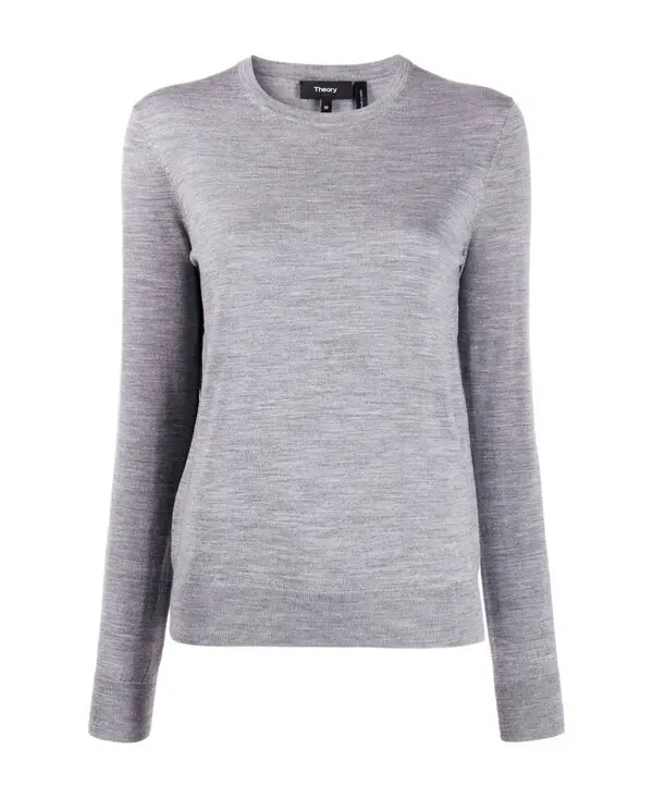 Theory Long-sleeved Crewneck Jumper