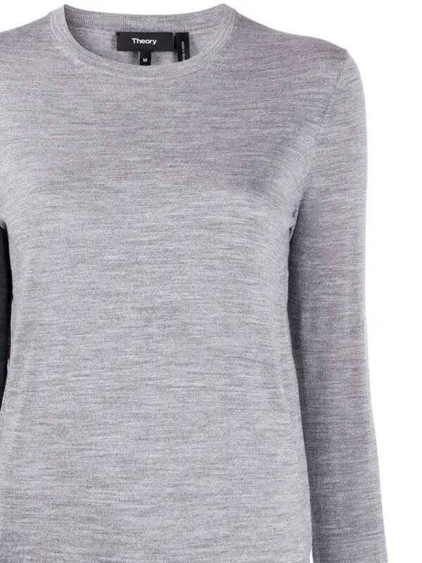 Theory Long-sleeved Crewneck Jumper