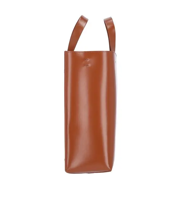 Marni Logo Printed Drawstring Tote Bag