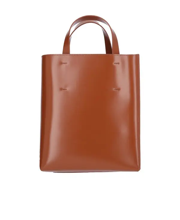 Marni Logo Printed Drawstring Tote Bag