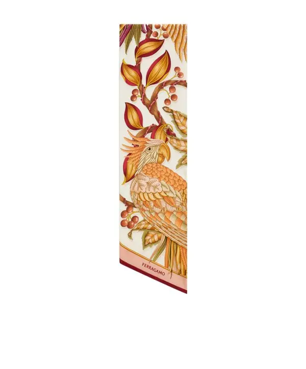 FERRAGAMO Parrots Print Bandeau