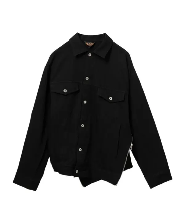 Comme Des Garçons Asymmetric-hem Jacket