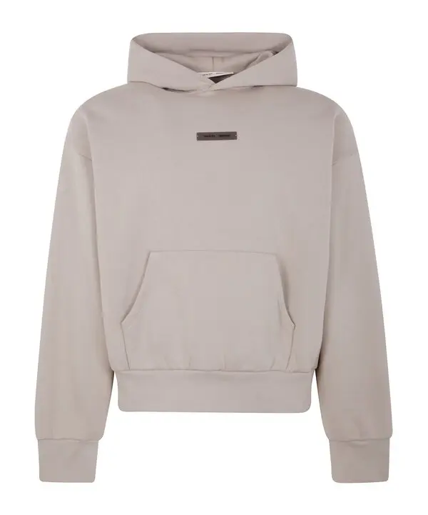 Fear Of God Classic Fit Fleece Hoodie - Timber