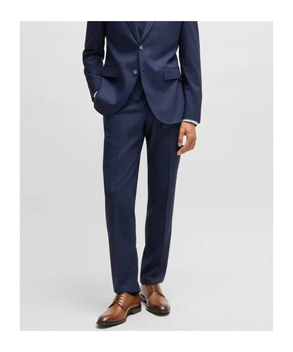 Hugo Boss Round Toe Derby Shoes