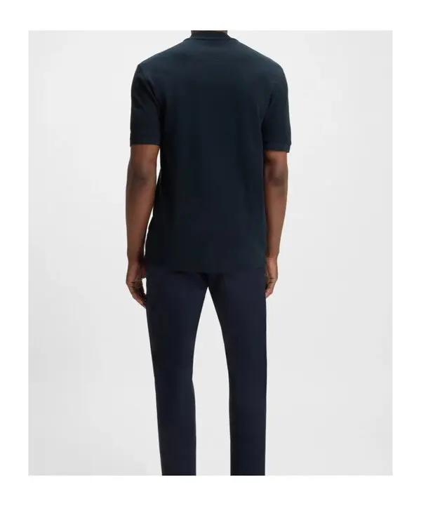 Hugo Boss Collarless Polo Shirt