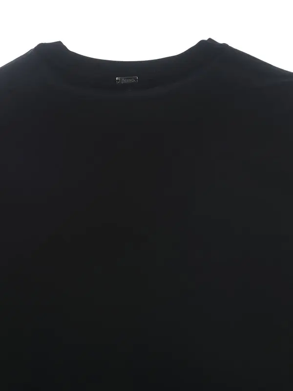 Herno Logo Patch Crewneck T-shirt