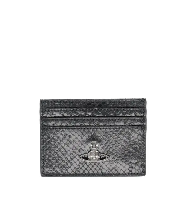 VIVIENNE WESTWOOD Embossed Orb Card Holder