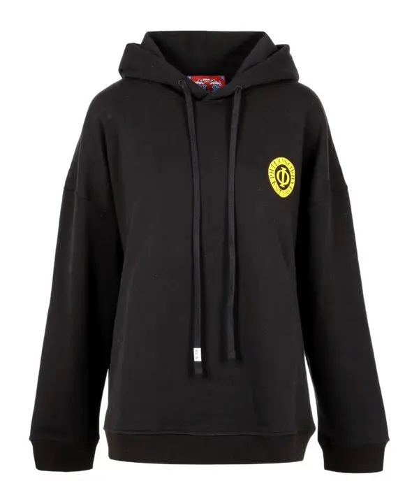Philosophy Di Lorenzo Serafini Logo-print Cotton Hoodie - Black