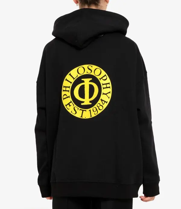 Philosophy Di Lorenzo Serafini Logo-print Cotton Hoodie