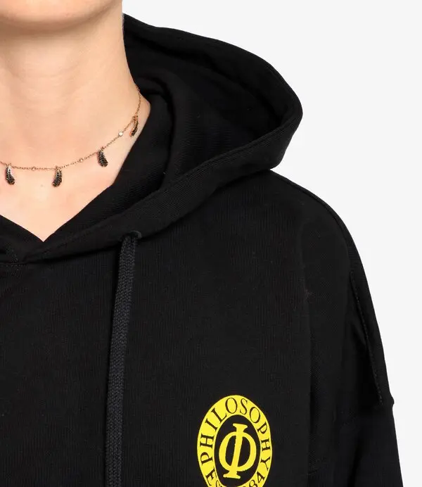 Philosophy Di Lorenzo Serafini Logo-print Cotton Hoodie