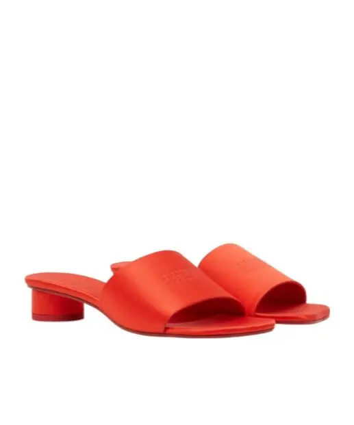MAISON MARGIELA Embossed Block-heel Sandals