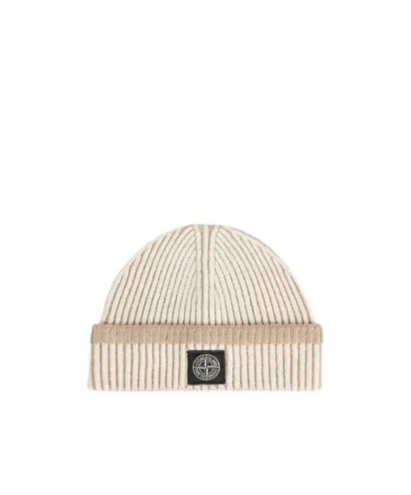 Stone Island Compass Patch Beanie
