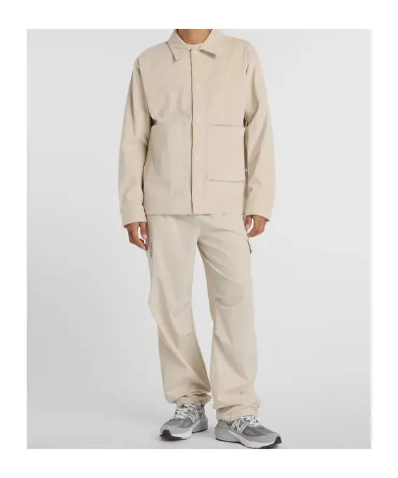 NEW BALANCE Long-sleeved Straight-hem Shirt
