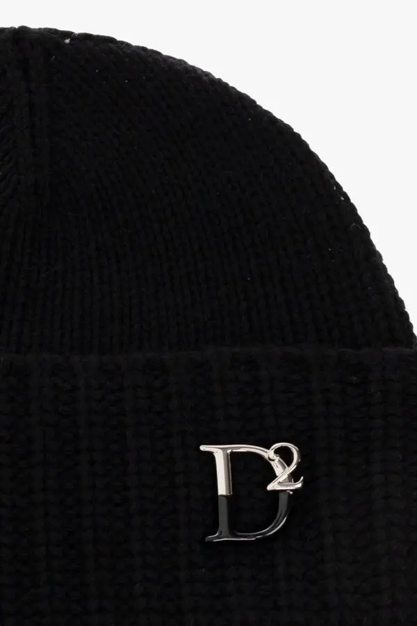 Dsquared2 Logo Plaque Beanie