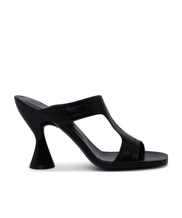 By Far Nadia Cut-out Heeled Sandals