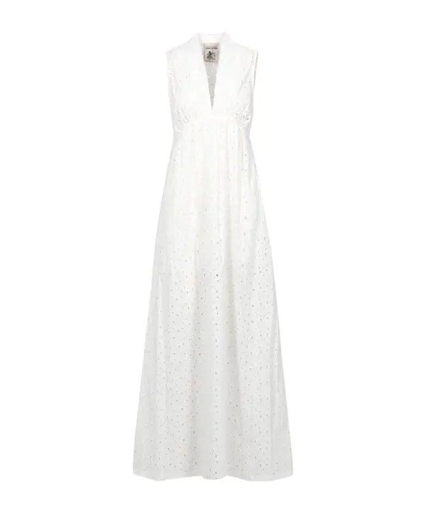SEMICOUTURE V-neck Sleeveless Dress