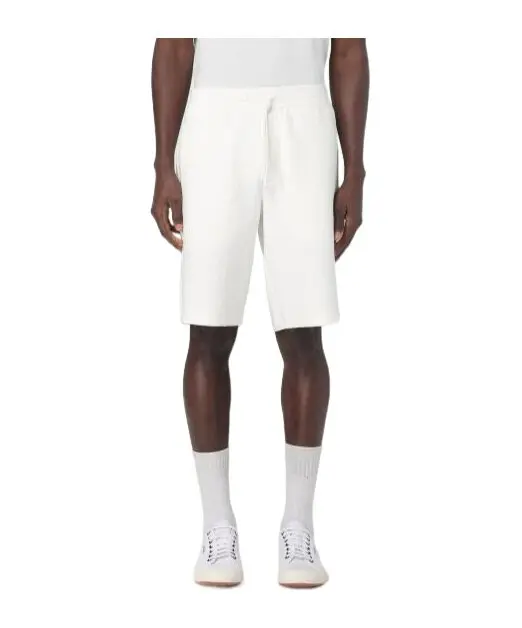 Armani Exchange Bonded Stretch Bermuda Shorts - White