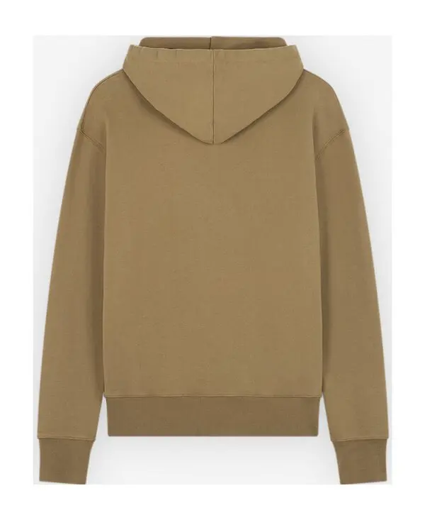 Maison Kitsuné Logo Printed Drawstring Hoodie