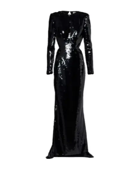 Stella McCartney Sequined Gown - Black