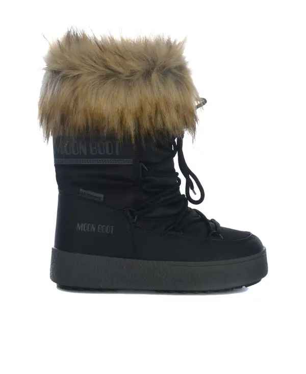 Moon Boot Ltrack Low Monaco Lace-up Boots - Black