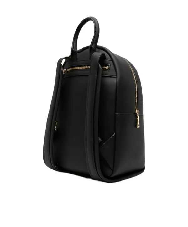 Moschino Logo Lettering Zipped Backpack